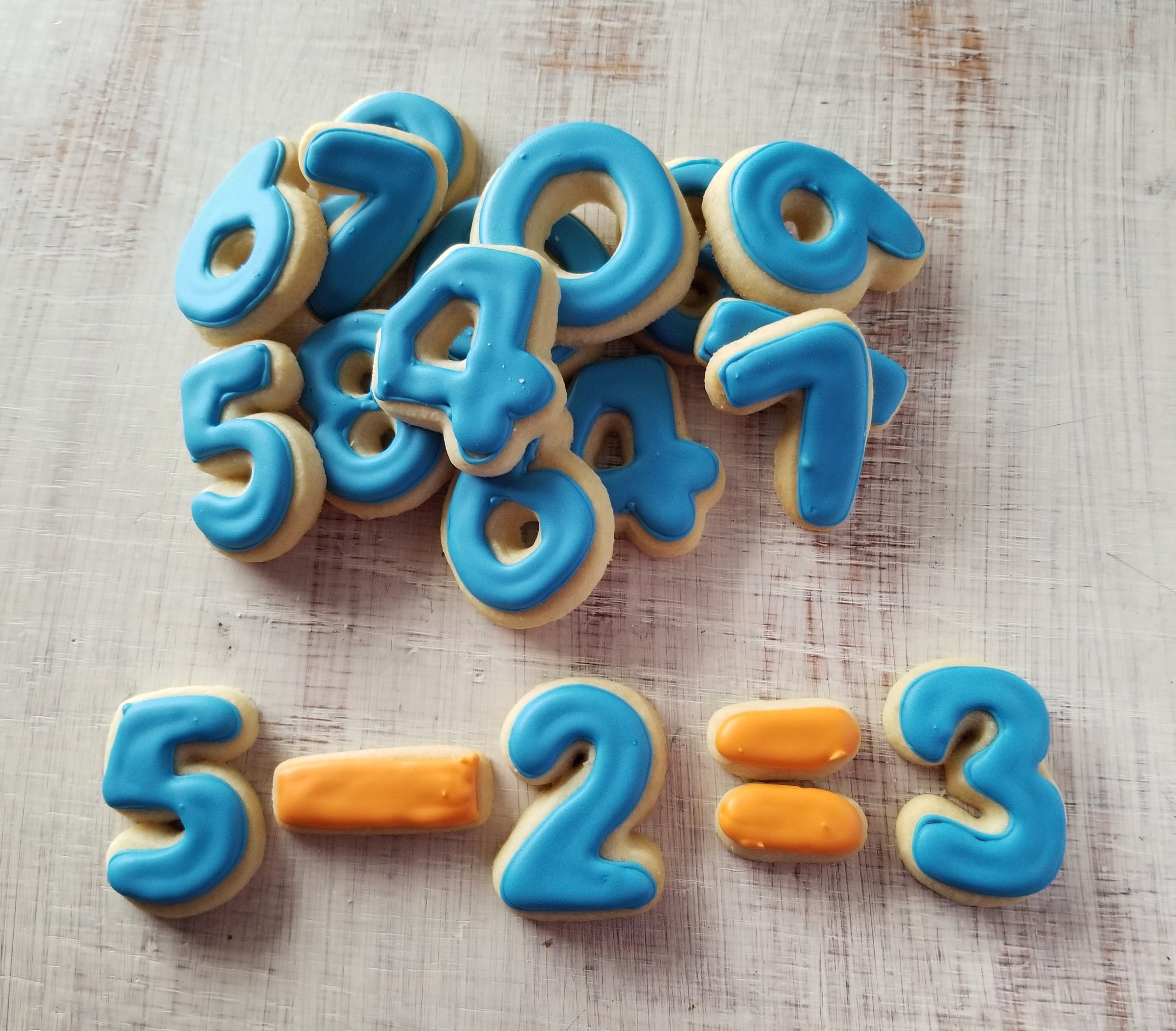 Math Mini Cookies | Andrea's Goodies